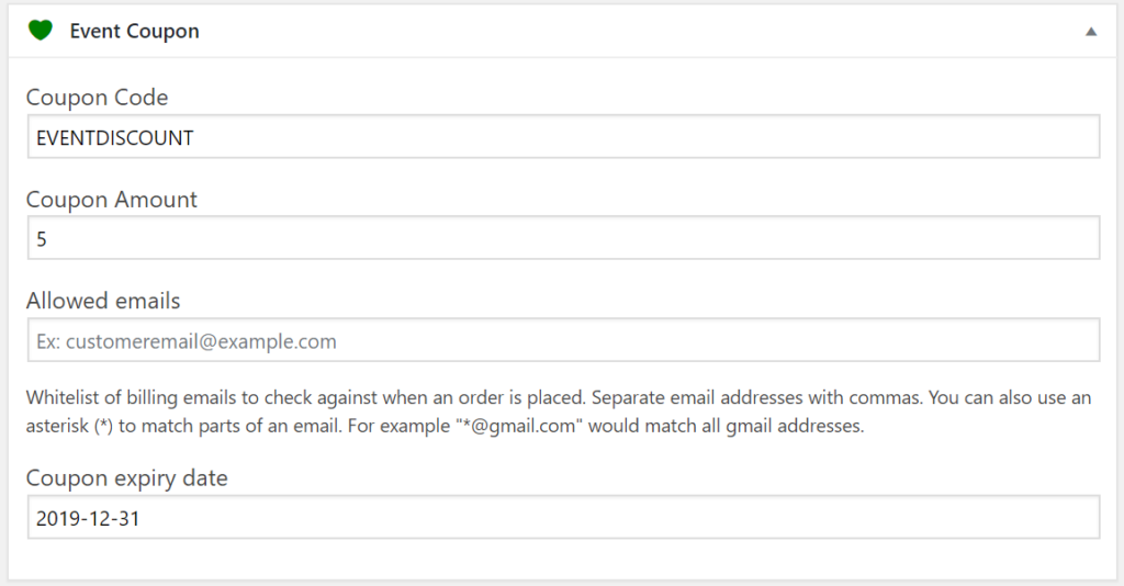 How to Use WooCommerce Event Manager Coupon Code Addon - MagePeople
