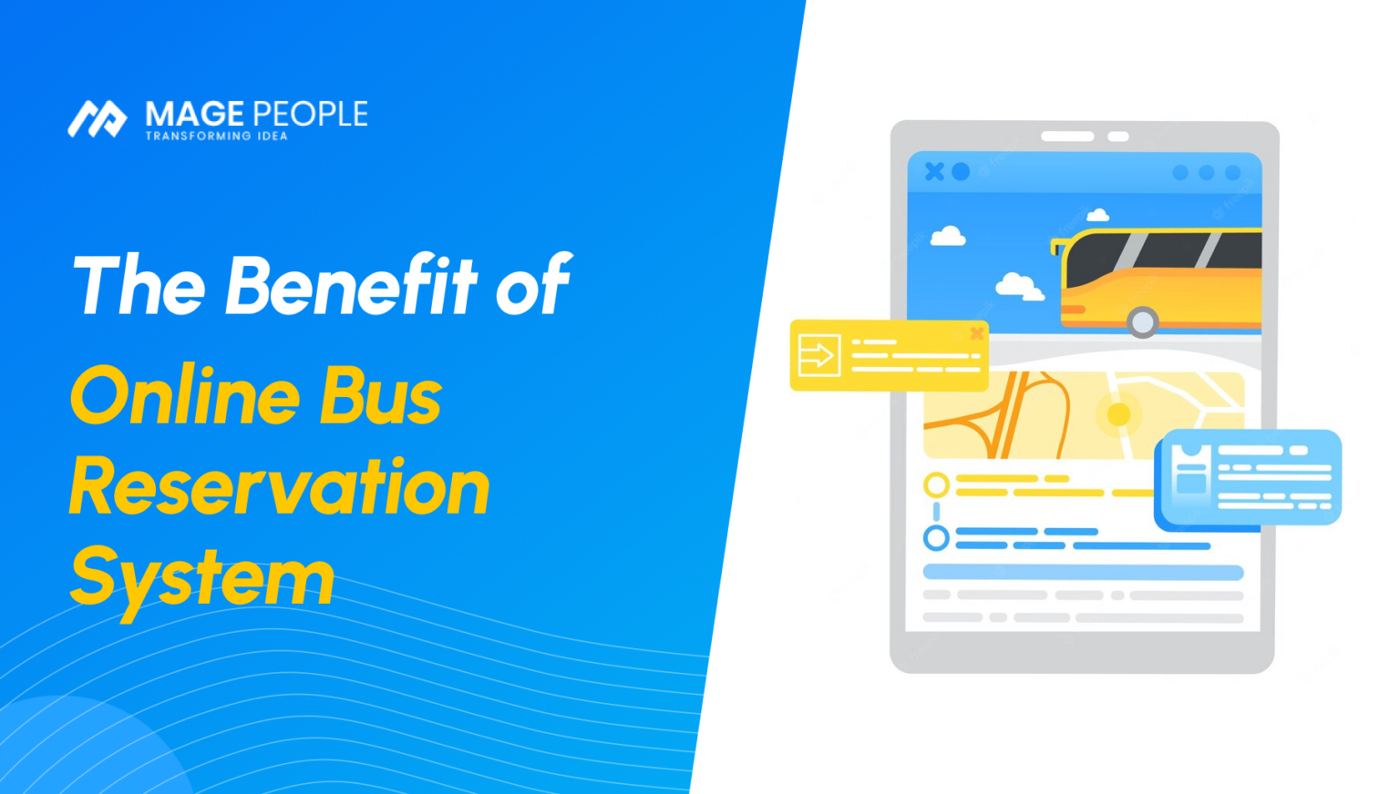 The Benefit of Online Bus Reservation System