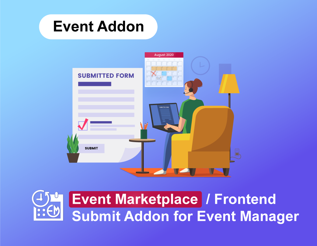 Event Frontend submit Addon for Event Manager