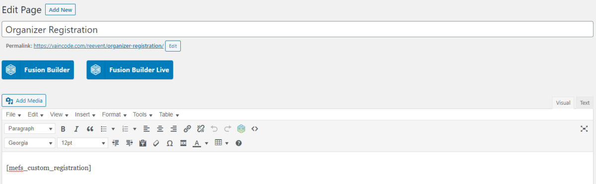 Event Frontend submit Addon for Event Manager