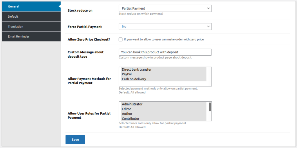Advanced – Deposit & Partial Payment for WooCommerce Pro - MagePeople